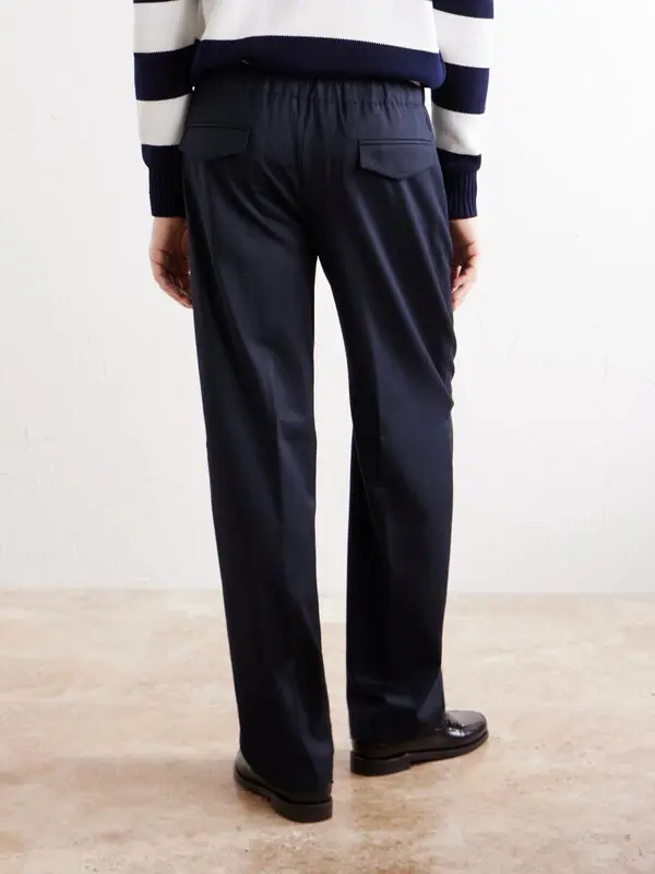 LARDINI Straight-leg Woven Trousers