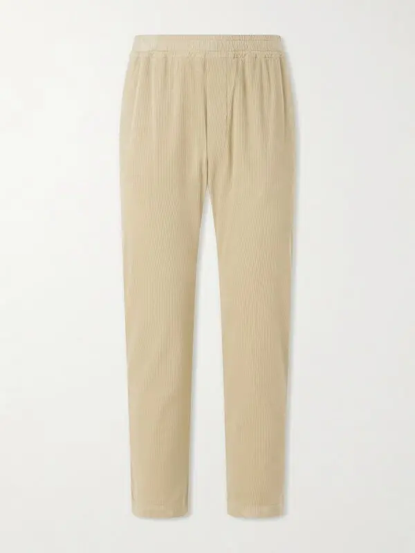 Barena Venezia Straight-leg Corduroy Trousers - Neutrals