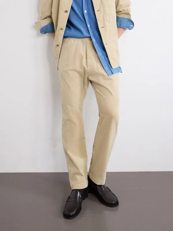 Barena Venezia Straight-leg Corduroy Trousers