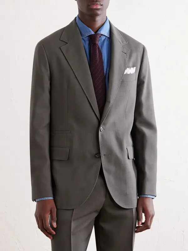 Brunello Cucinelli Virgin Wool Suit Jacket
