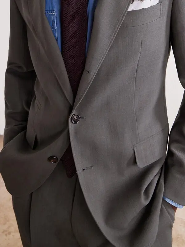 Brunello Cucinelli Virgin Wool Suit Jacket