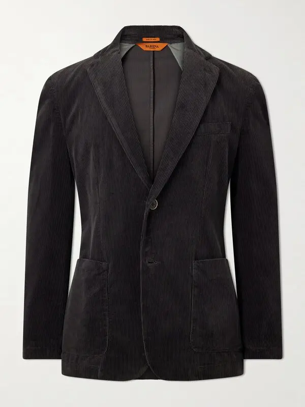 Barena Venezia Cotton-blend Corduroy Blazer - Brown