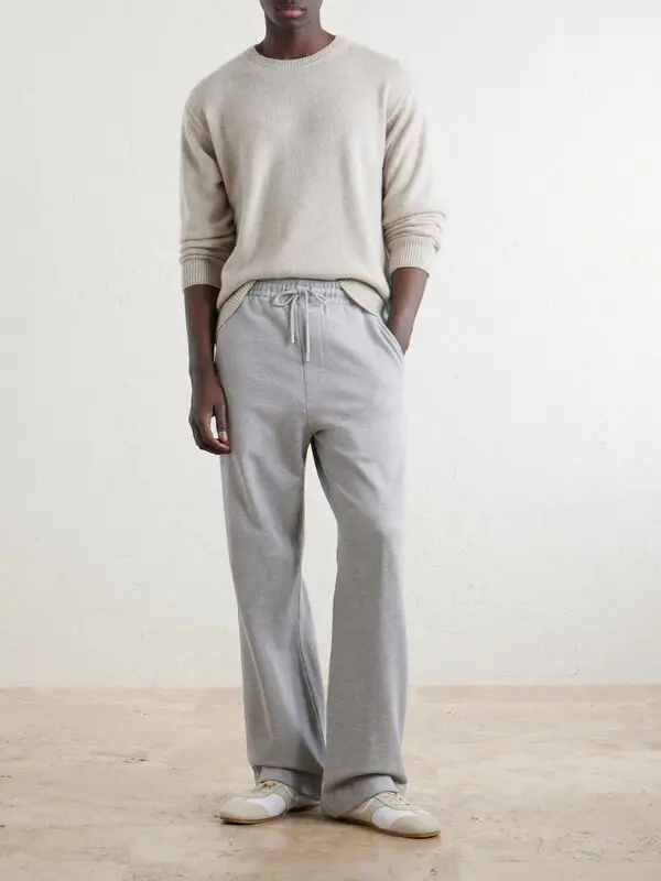 THE ELDER STATESMAN Hand-knitted Cashmere Sweater
