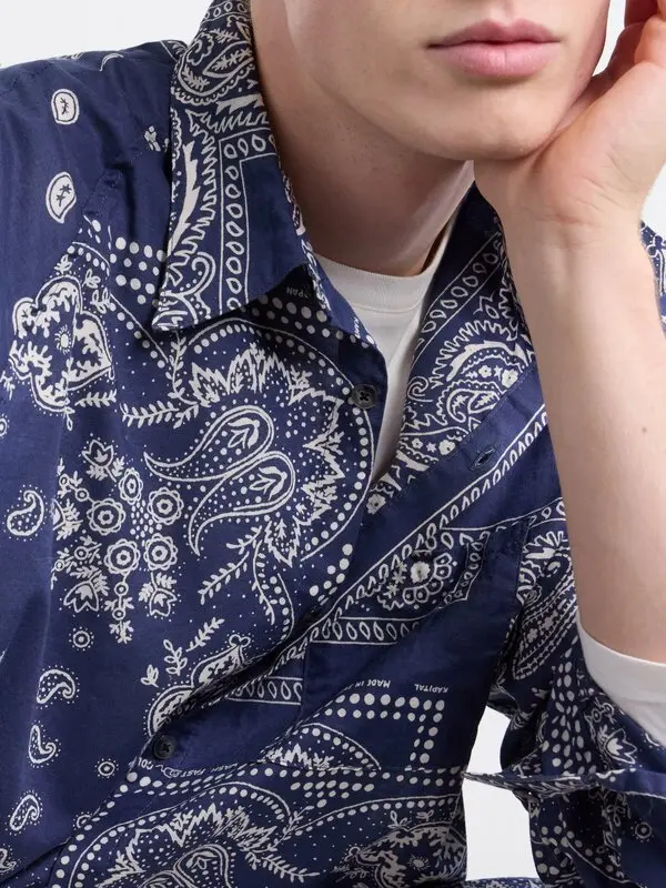 Kapital Printed-cotton Shirt