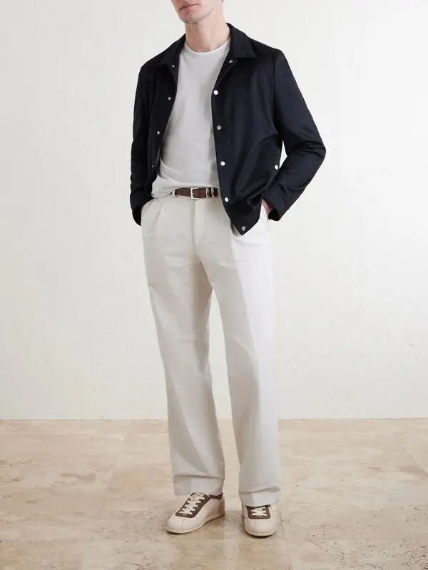 Brunello Cucinelli Layered Cotton-jersey T-shirt