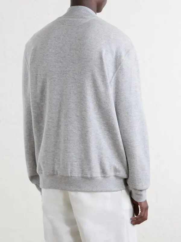 Brunello Cucinelli Cashmere-blend Zip-up Sweater