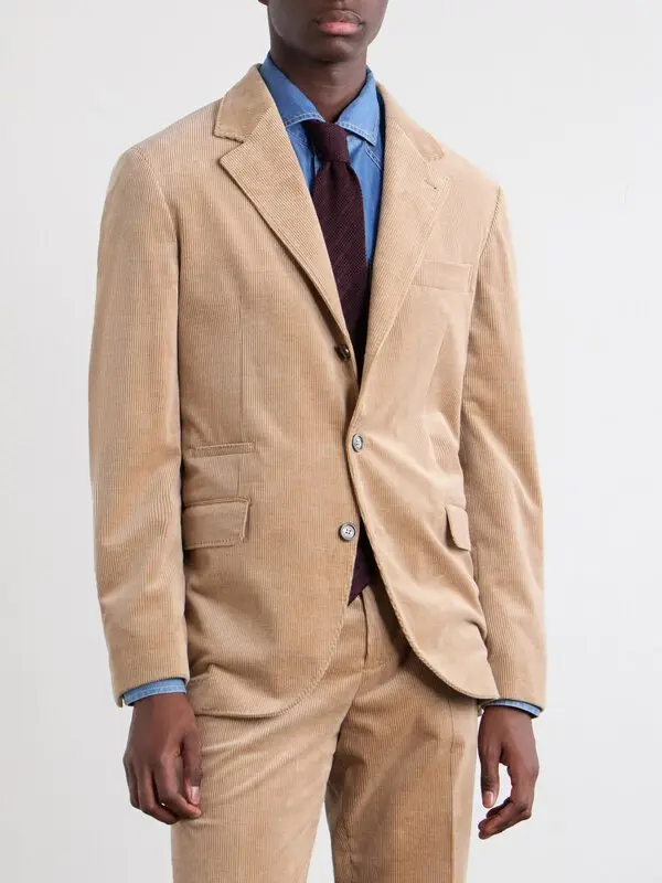 Brunello Cucinelli Cotton-blend Corduroy Blazer