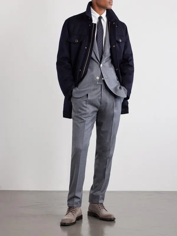 Brunello Cucinelli Virgin Wool Suit Jacket