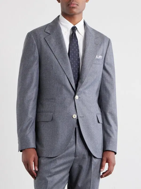 Brunello Cucinelli Virgin Wool Suit Jacket