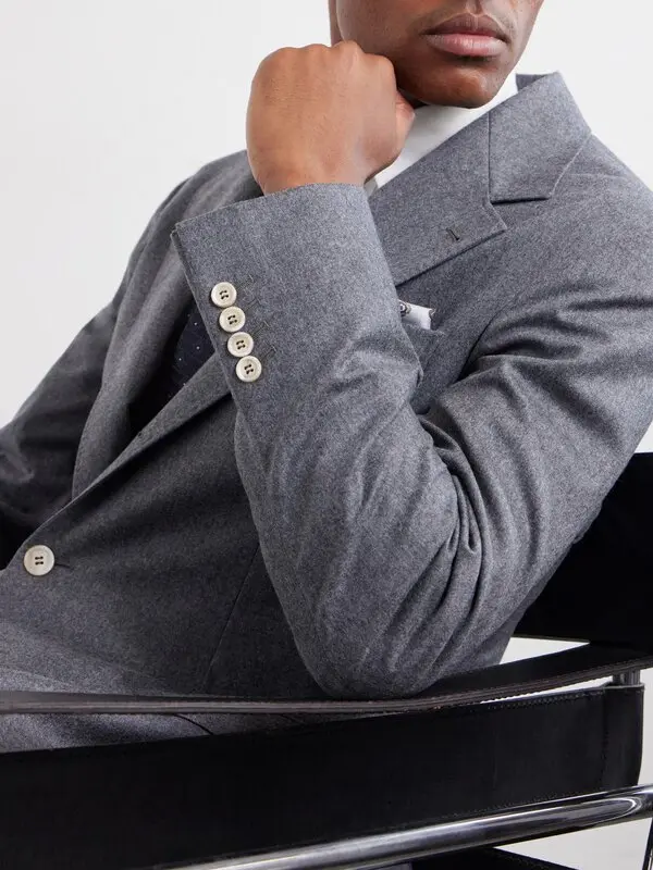 Brunello Cucinelli Virgin Wool Suit Jacket