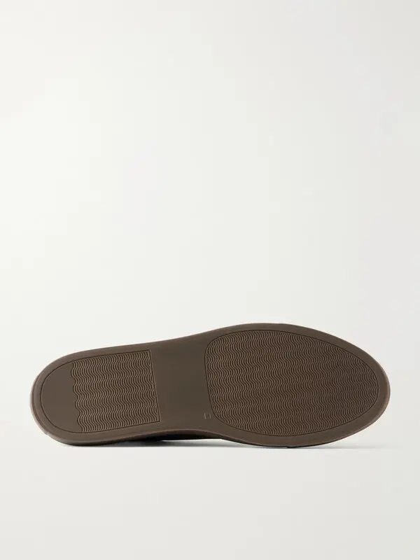 COMMON PROJECTS Achilles Full-grained Leather Sneakers - Brown