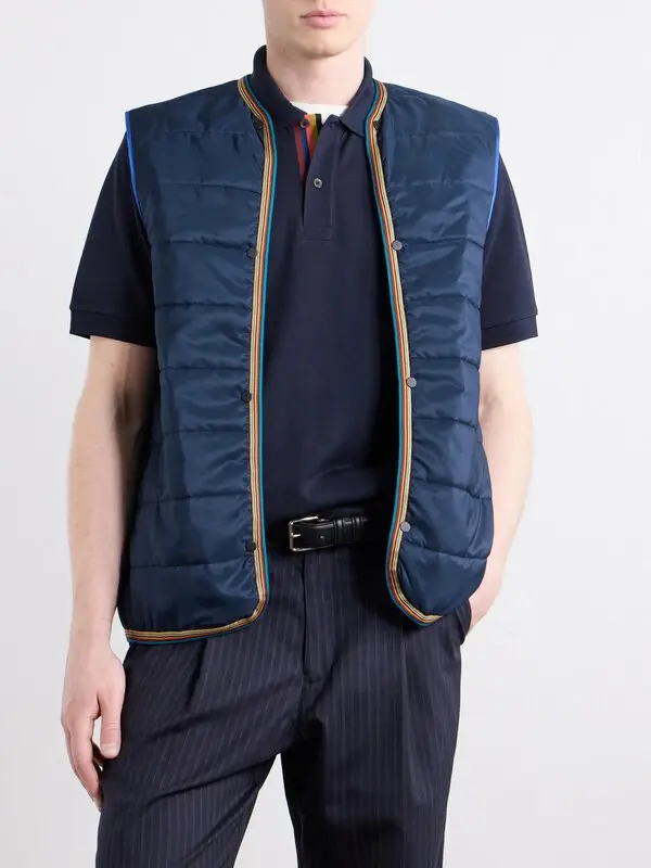 Paul Smith Wool Coat With Detachable Inner Vest