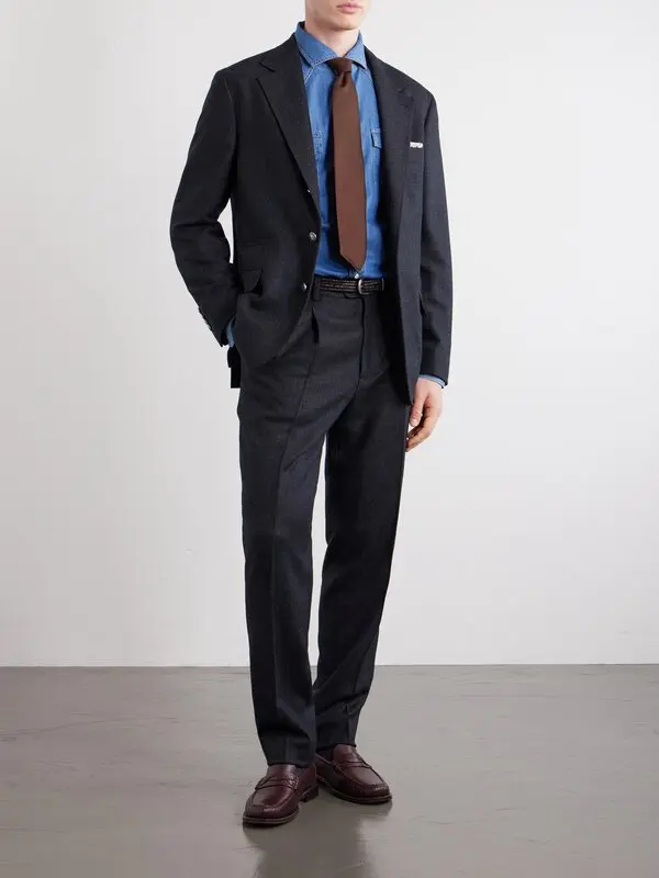 Brunello Cucinelli Virgin Wool Suit Jacket