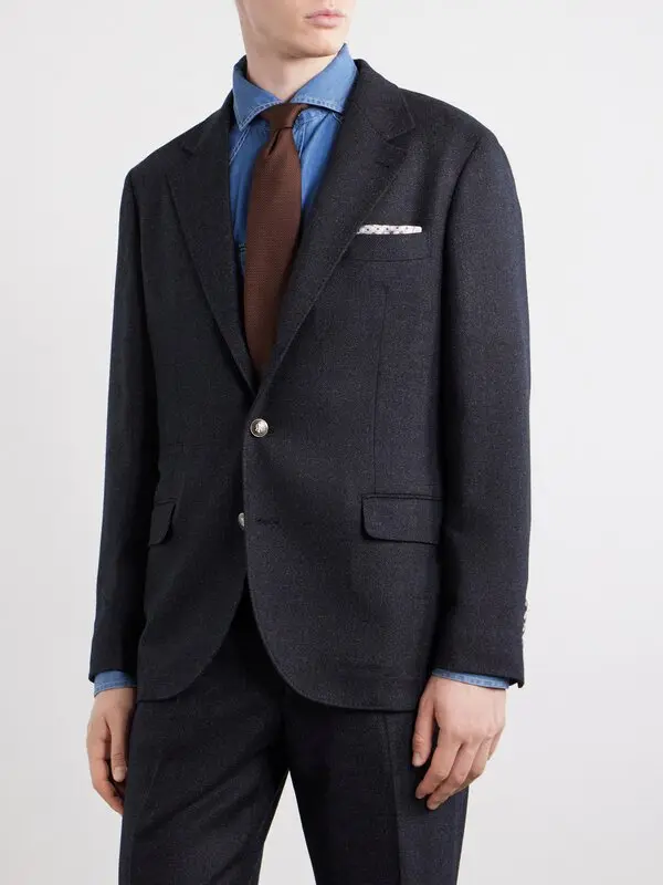 Brunello Cucinelli Virgin Wool Suit Jacket