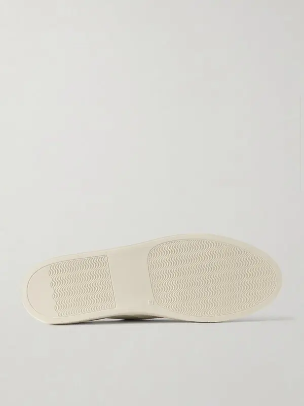 COMMON PROJECTS Deck Full-grained Leather Sneakers - White