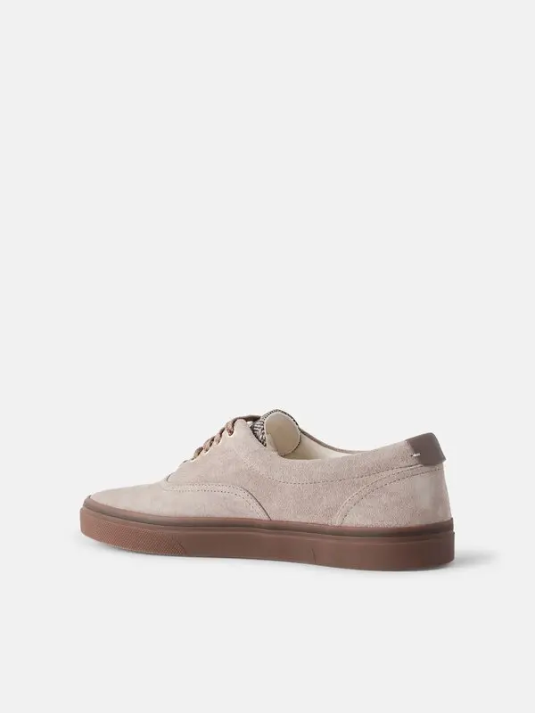 Brunello Cucinelli Suede Low-top Sneakers - Brown