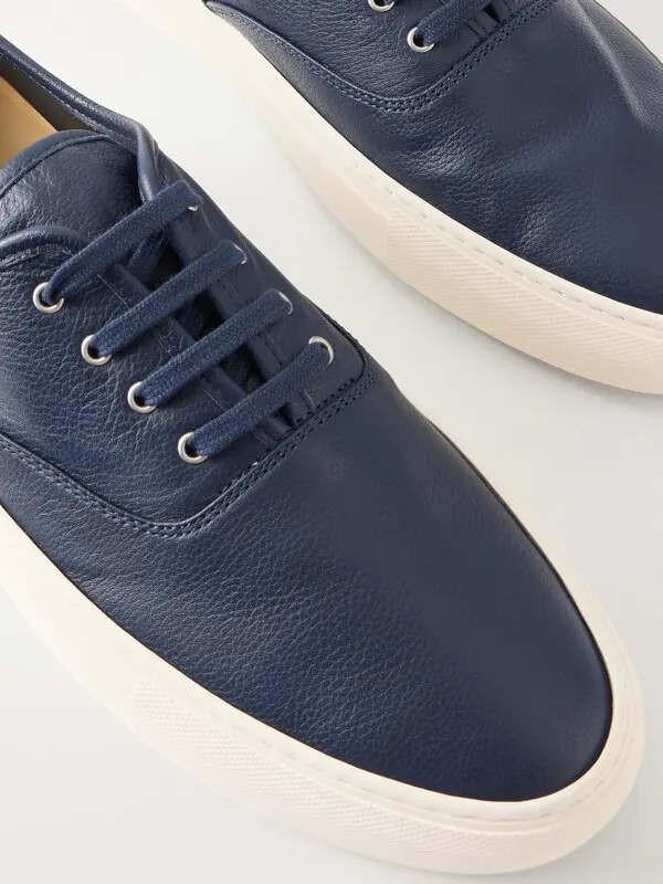COMMON PROJECTS Deck Leather Sneakers - Blue