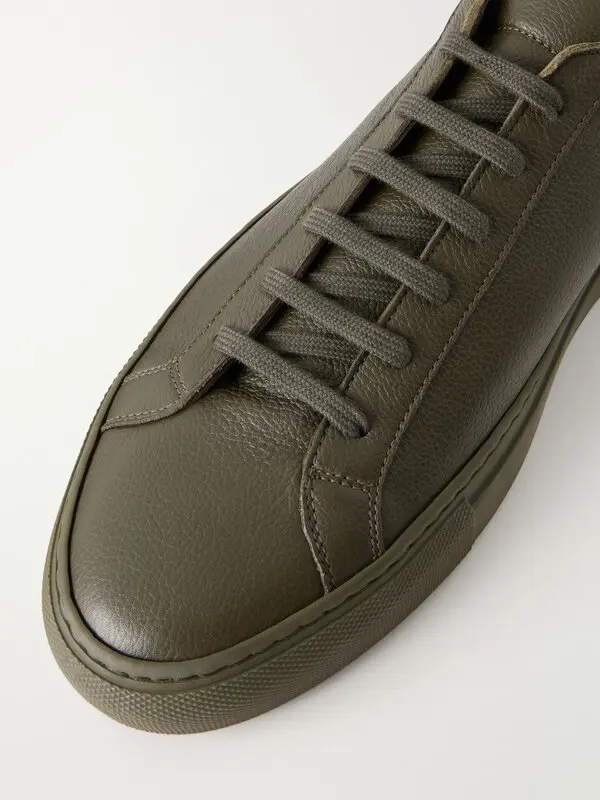 COMMON PROJECTS Achilles Full-grained Leather Sneakers