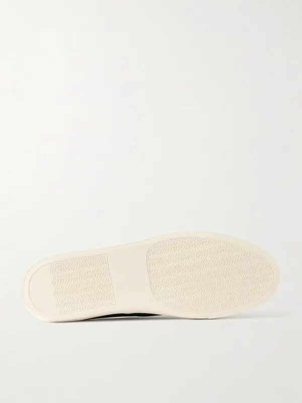 COMMON PROJECTS Deck Full-grained Leather Sneakers