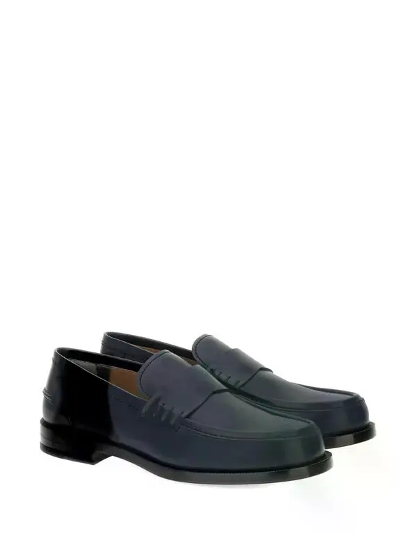 GIANVITO ROSSI Nicola Leather Loafers