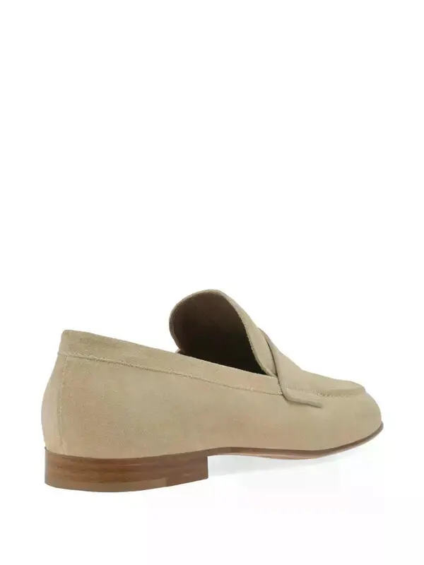 GIANVITO ROSSI Carlo Suede Loafers