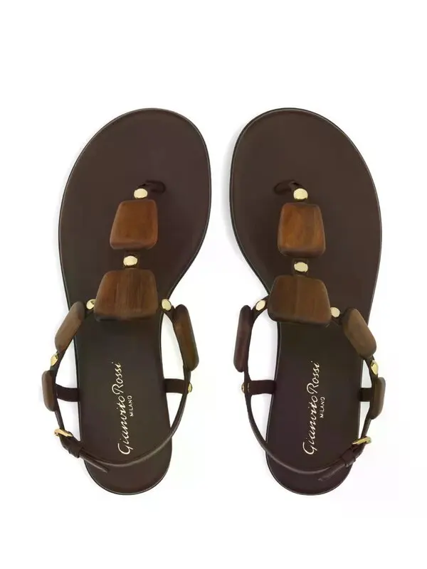 GIANVITO ROSSI Munduk Flat Sandals