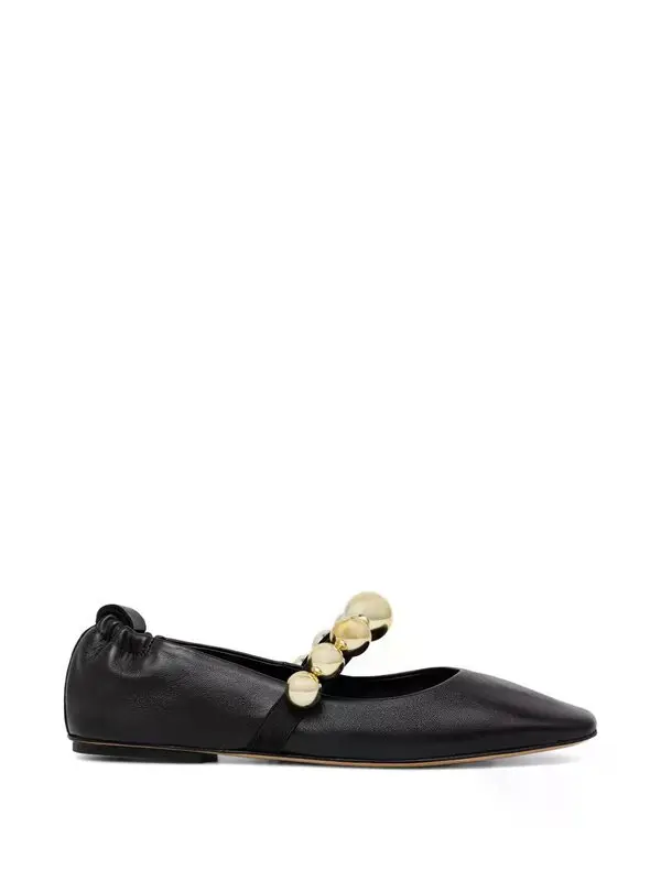 SOULIERS MARTINEZ Flamenca Bead-embellished Ballet Flats