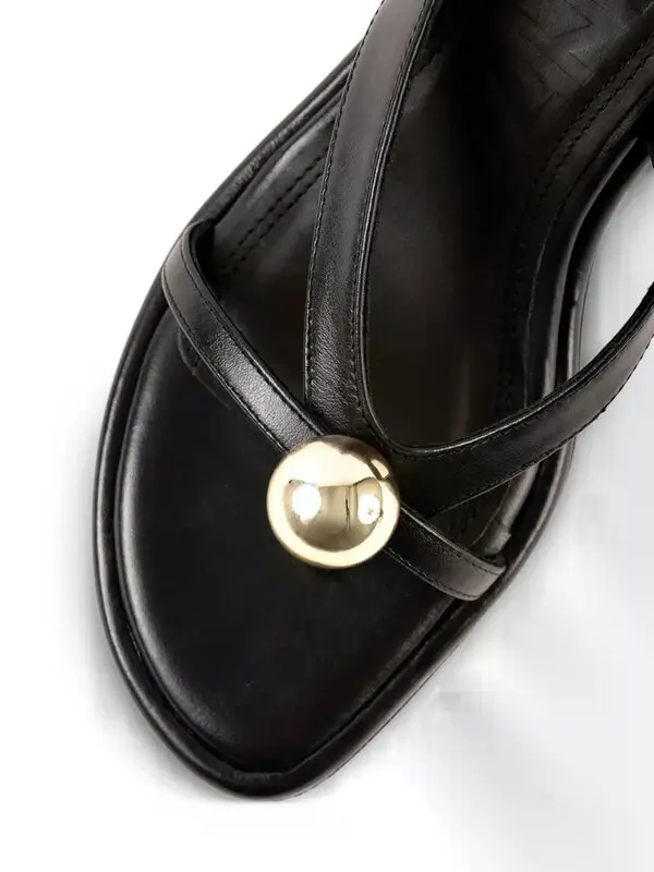 SOULIERS MARTINEZ Estela Orb-embellished Sandals