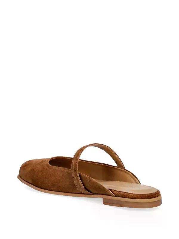 Inuikii Suede Slip-on Ballet Flats