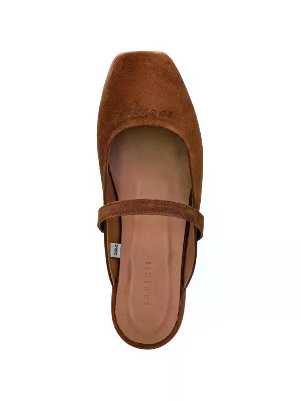 Inuikii Suede Slip-on Ballet Flats