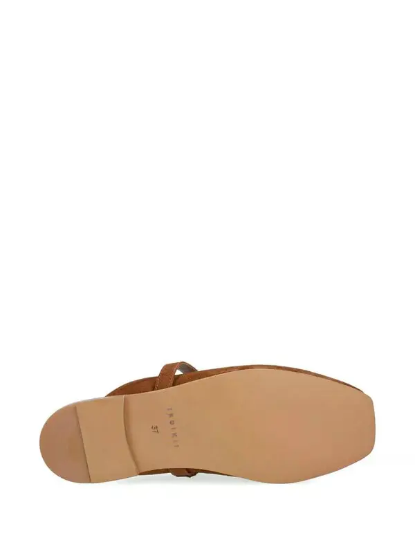 Inuikii Suede Slip-on Ballet Flats