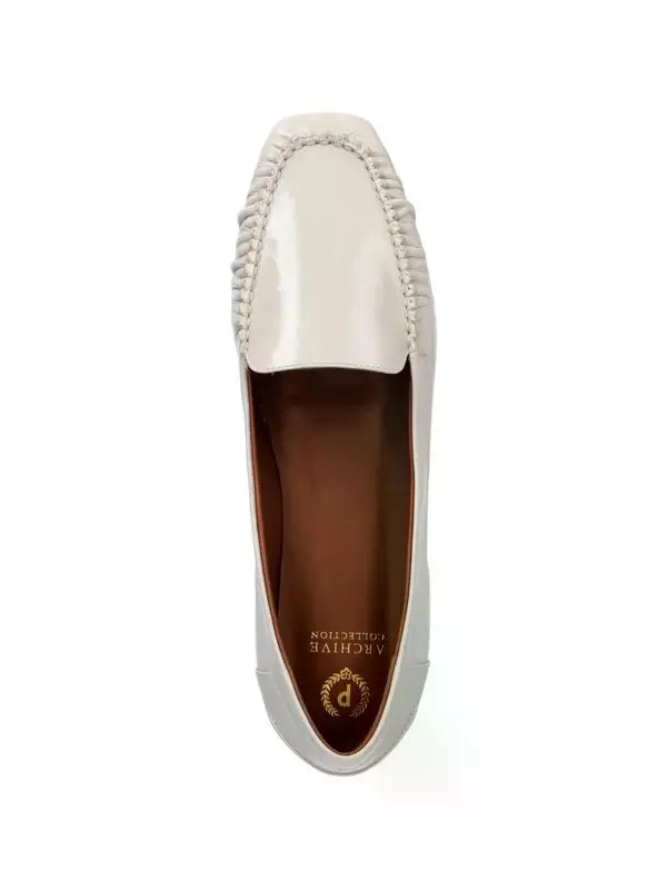 POLLINI Uptown Whipstitch Loafers