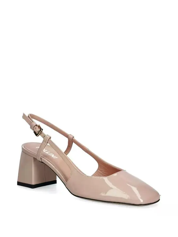POLLINI Patent Leather Slingback Pumps