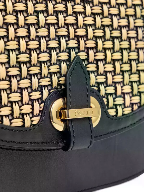 POLLINI Woven Panel Cross-body Bag