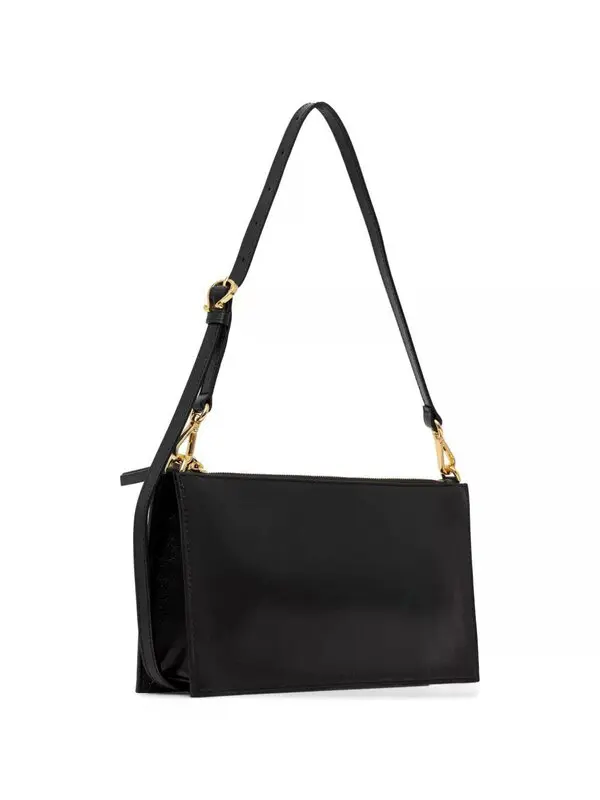 POLLINI Logo Patch Zip-top Tote Bag