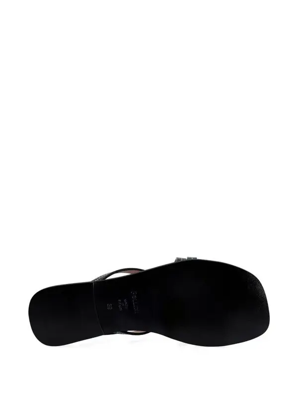 POLLINI Strappy Contrast-stitch Sandals