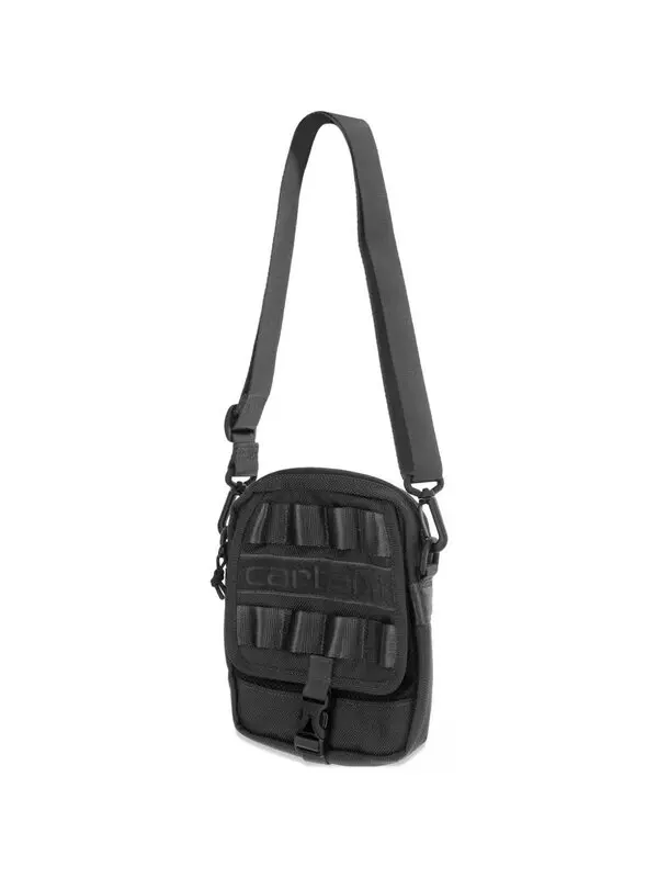 Carhartt Work In Progress Logo Detail Messenger Bag - Black