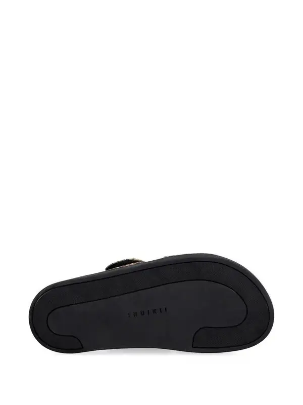 Inuikii Dreamer Buckle Leopard-print Sandals