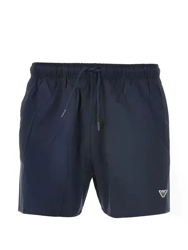 Emporio Armani Eagle Patch Swim Shorts