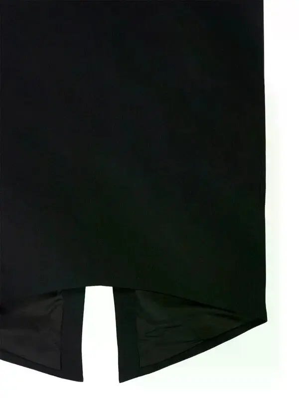 TOM FORD Satin-trimmed Pencil Midi Skirt