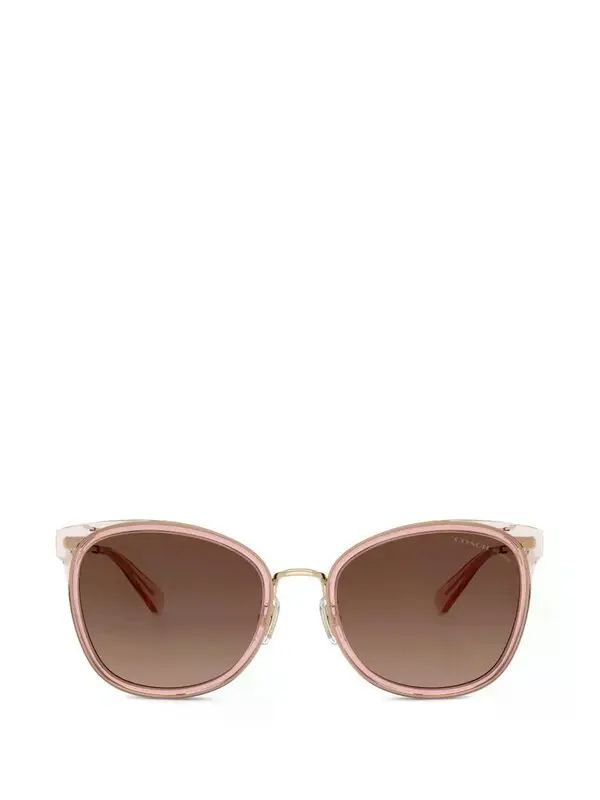 COACH Cat-eye Polarised Sunglasses - Pink