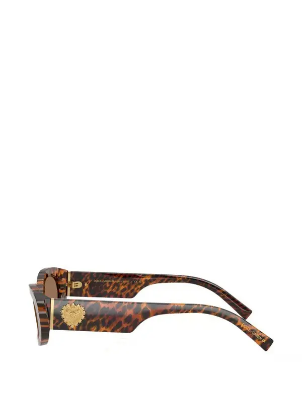 Dolce & Gabbana Oval-frame Sunglasses