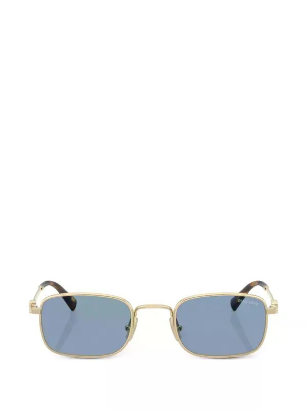 Miu Miu Rectangle Frame Sunglasses