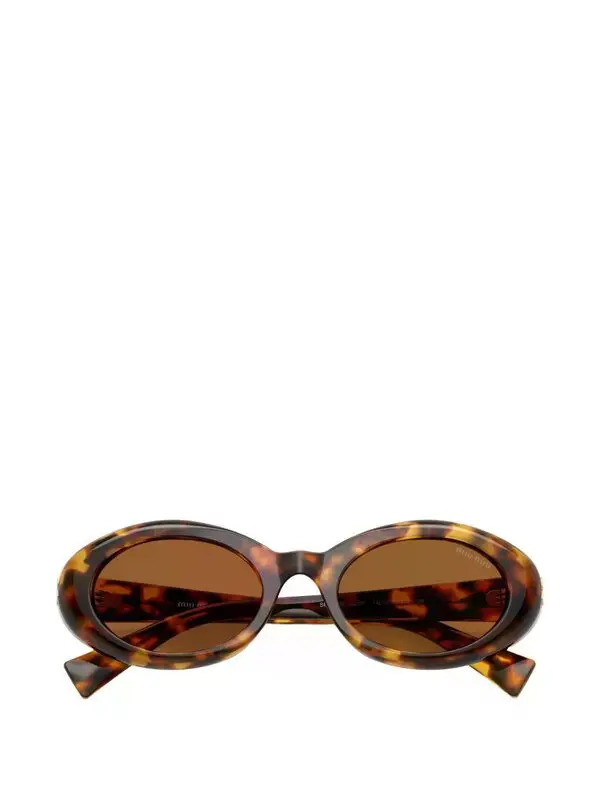 Miu Miu Oval-frame Sunglasses