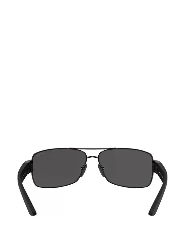 Prada Double Bridge Rectangle-frame Sunglasses