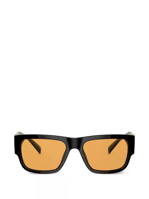 Versace Medusa Rectangle-frame Sunglasses - Black