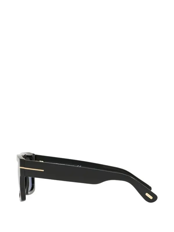 TOM FORD Fausto Rectangle-frame Sunglasses