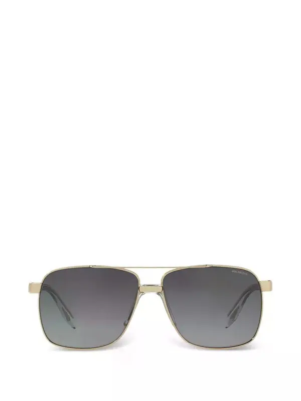 Versace Medusa Greca Square-frame Sunglasses
