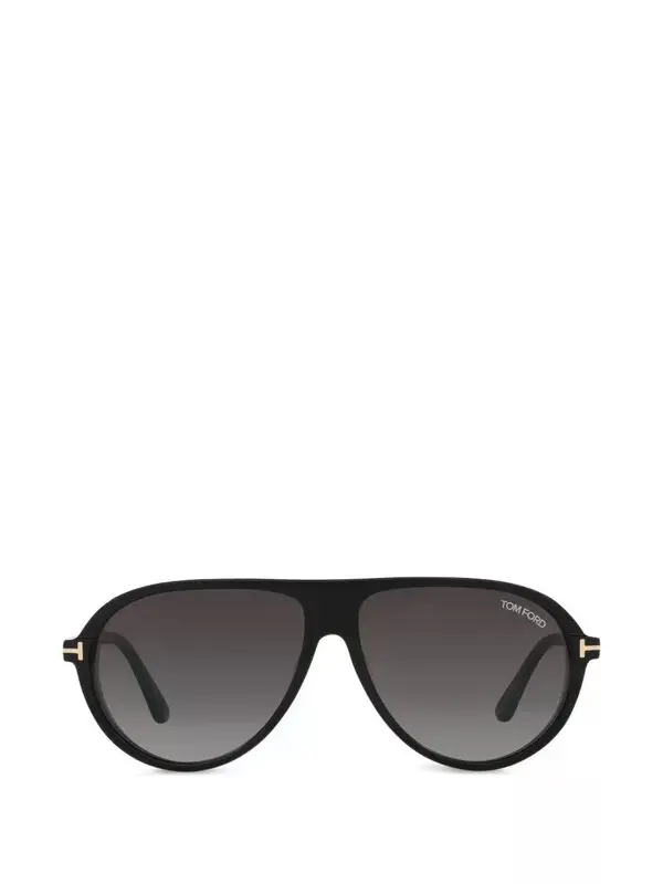 TOM FORD Marcus Pilot Frame Sunglasses - Black