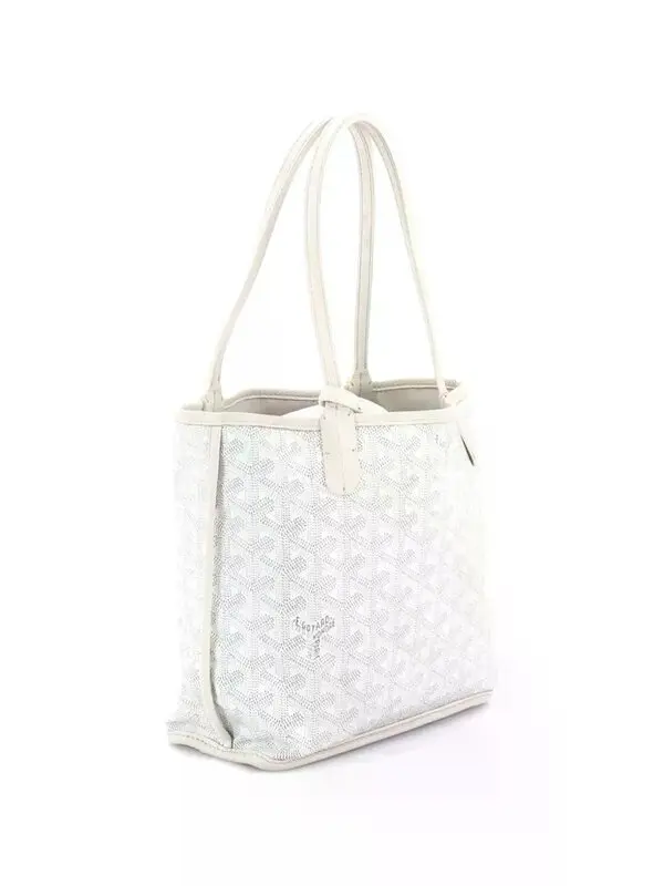 Goyard Anjou Reversible Tote Coated Canvas Mini Satchel